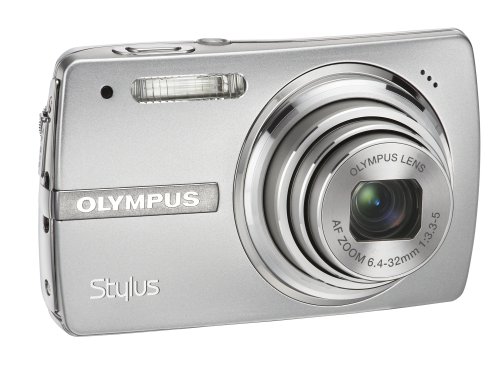 Olympus Stylus 820 8MP Digital Camera with 5x Optical Zoom (Silver)