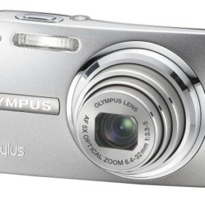 Olympus Stylus 820 8MP Digital Camera with 5x Optical Zoom (Silver)