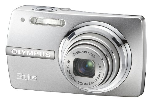 Olympus Stylus 820 8MP Digital Camera with 5x Optical Zoom (Silver)