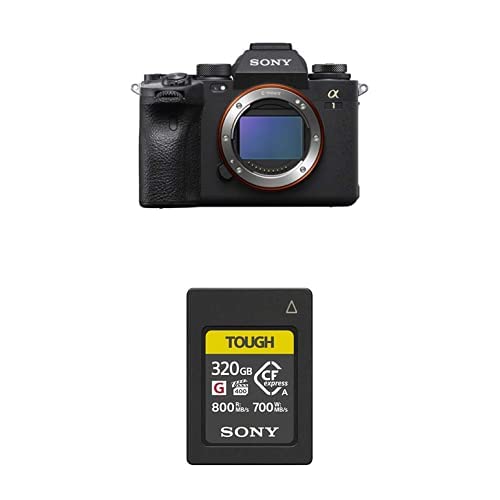 Sony Alpha 1 Full-Frame Interchangeable Lens Mirrorless Camera & Sony CFexpress Type A Memory Card