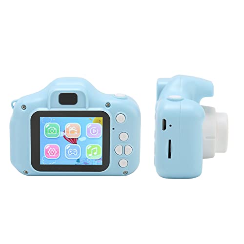 Keenso 2.0 Inches 8MP/1080P Kids Camera Selfie Camera 32GB Card Camera, Mini Camera Kids Rechargeable, Ideal Gift for Boys Girls