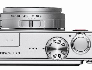 Leica D-LUX 3 10MP Digital Camera with 4x Wide Angle Optical Image Stabilized Zoom (Silver)