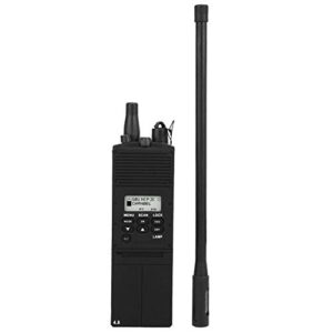 tbest dummy 2 way radio case cosplay prop tactics faux walkie talkie durable plastic dummy radio walkie prop