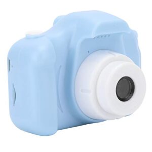 kids digital camera, hd kids digital video camera, multifunctional children’s digital camera photo video with memory card mini gift (blue 32gb)