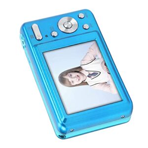 Portable Digital Camera, 48MP Digital Camera ABS Self Timer 8X Optical Zoom Automatic Light Sensitivity Speed Single Shot for Beginners