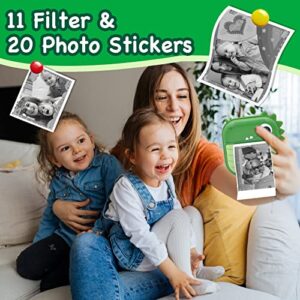 Instant Camera and Refill Paper 5 Rolls