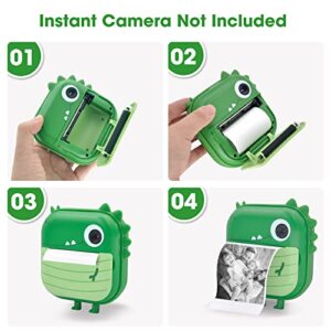 Instant Camera and Refill Paper 5 Rolls