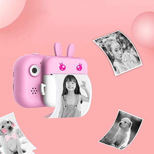 Camera Printing Paper, 10 Rolls Photo Printer Paper for Kids Printer Camera, Children's Camera Instant Print Rolls, Refill Print Paper for Kids Camera