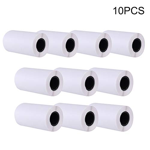 Camera Printing Paper, 10 Rolls Photo Printer Paper for Kids Printer Camera, Children's Camera Instant Print Rolls, Refill Print Paper for Kids Camera