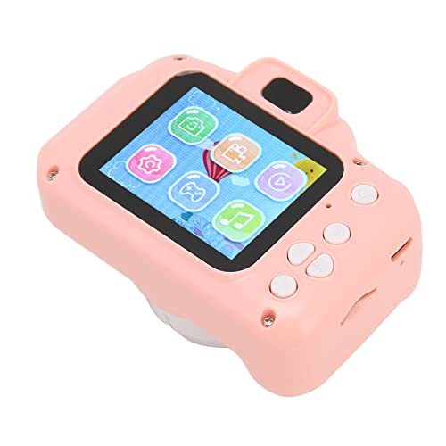 YYQTGG Kids Digital Camera, Pink Portable Camera Wide Applicability 400mAh Battery ABS Material for Outdoor for Boys