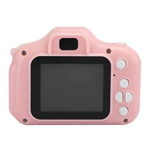 Kids Camera 2.0 Inch Kids Digital Camera with 32GB Card 1080P Video Camera Toys for Children Girls Boys 3-9 Years Old (Pink - Puqing Version)