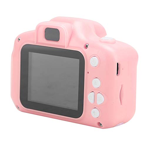 TOPINCN 2.0 Inches HD 1080P Camera Camera Kids Camera Camera 32GB Card Selfie Mini Camera Kids Rechargeable, (Pink)