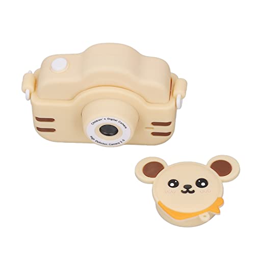 VGEBY Cartoon Children Camera Multilanguage Kids Digital Camera Cute Appearance Kids DV Camera Yellow