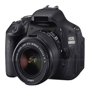 DYOSEN Digital Camera EOS 600D Digital SLR Camera with 18-55IIS/ 18-55IS STM Lens Digital Camera Photography (Size : with 18-55IIS Lens)