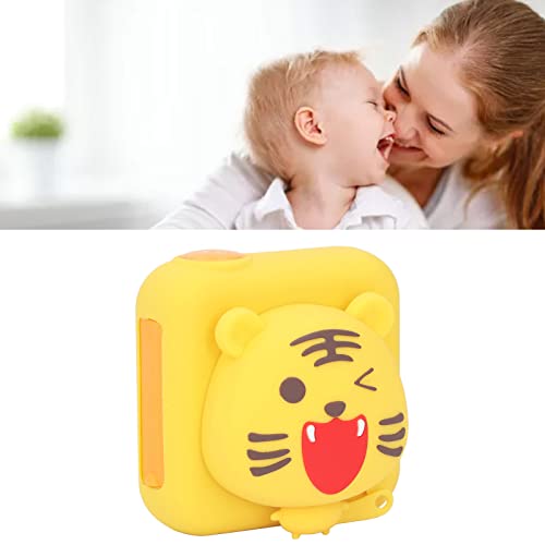 Mothinessto Kid Camera Digital, Kids Camera 32GB Memory Card Yellow Tiger for Christmas for Home for Outdoor