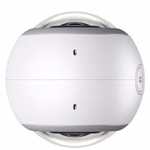 Samsung Gear 360 SM-R210 (2017 Edition) Spherical Cam 360 degree 4K Camera (International Version) (Renewed)