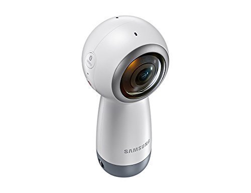 Samsung Gear 360 SM-R210 (2017 Edition) Spherical Cam 360 degree 4K Camera (International Version) (Renewed)