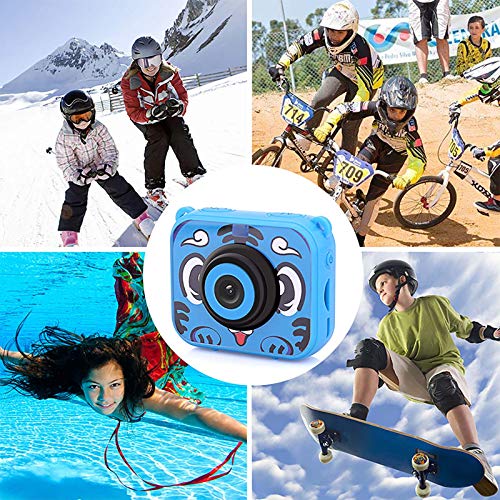 Digital Camera, Kids Camera Waterproof Vlogging Camera Sports Camera, Shockproof Anti-Fall Compact Portable Mini Cameras with Powerful Battery Life,Gift for Girls Boys