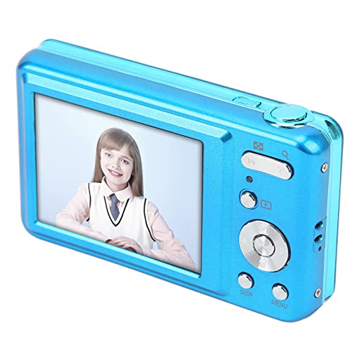 Digital Camera, Kids Camera 2.7in 48MP High Definition Camera with 8X Zoom, Compact Portable Mini Cameras for 4-15 Year Old Kid Children Teen Student Girls Boys(Blue)