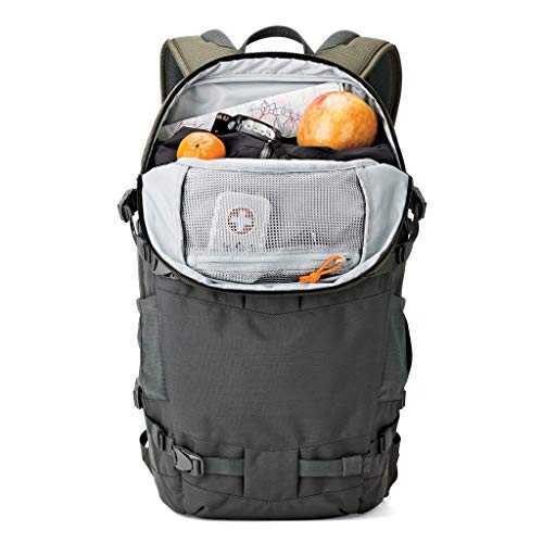 Lowepro LP37016-PWW Flipside Trek BP 450 AW Backpack for Camera, Grey/Dark Green