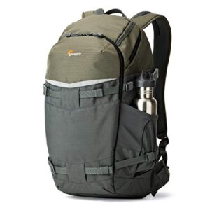 Lowepro LP37016-PWW Flipside Trek BP 450 AW Backpack for Camera, Grey/Dark Green