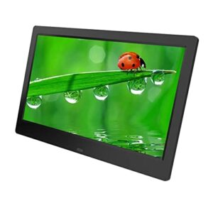 10 inch screen led backlight hd 1024 * 600 digital photo frame electronic album picture music movie full function (color : c, size : uk plug)