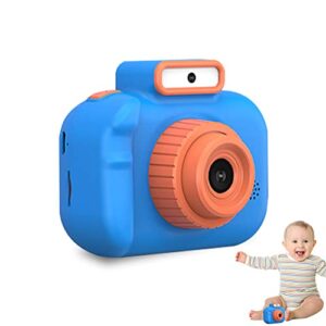 cute mini selfie camera 4000w pixel digital toy for boys girls students, digital camera screen kids camcorde with soft lighting eye protection christmas birthday festival gift