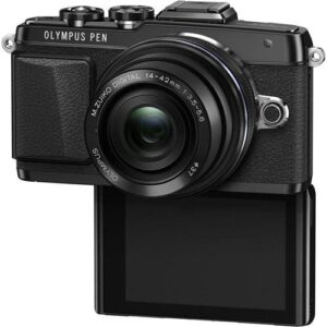 Olympus E-PL7 16MP Mirrorless Digital Camera with 3-Inch LCD with 14-42mm EZ Lens (Black)