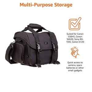 Amazon Basics Large DSLR Gadget Bag (Gray interior)