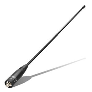 abbree ar-771 14.96inch sma-female dual band flexible whip handheld antenna for baofeng uv-5r bf-f8hp bf-f8td,bf-f8gp,uv-82hp,uv-82 bf-888s gm-15pro bf-h5/h6/h7 kenwood two way radio