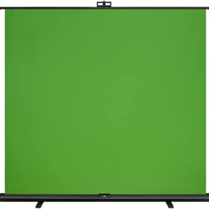 Elgato Green Screen XL - Extra Wide 79x72 Chroma Key Panel, Wrinkle-Resistant Fabric for Background Removal for Streaming, Video Conferencing, on Instagram, YouTube, TikTok, Zoom, Teams, OBS