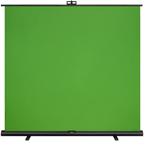 Elgato Green Screen XL - Extra Wide 79x72 Chroma Key Panel, Wrinkle-Resistant Fabric for Background Removal for Streaming, Video Conferencing, on Instagram, YouTube, TikTok, Zoom, Teams, OBS