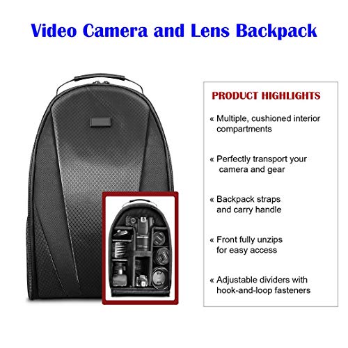 Canon EOS Rebel T7 DSLR Camera 24.1MP with EF-S 18-55mm + EF 75-300mm Lens + A-Cell Accessory Bundle Includes: 2 Pack SanDisk 32GB Memory Card + Backpack + Slave Flash + Much More (Renewed)