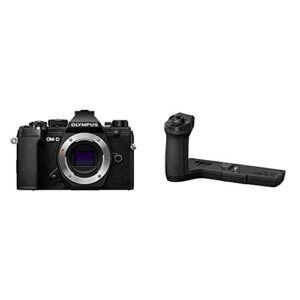 olympus om-d e-m5 mark iii body black with olympus ecg-5 grip for e-m5 mark iii