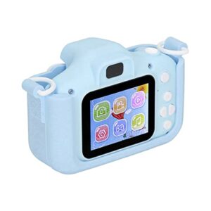 tgoon children camera, kids camera 2000w pixels auto focus quakeproof for christmas(blue)