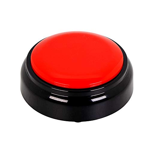 Voice Recording Button Easy Button Record 30 Seconds Talking Message Funny Office Gift Battery Powered Recordable Sound Buttons