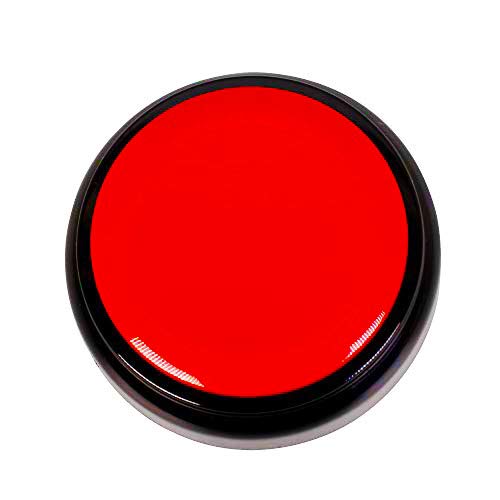 Voice Recording Button Easy Button Record 30 Seconds Talking Message Funny Office Gift Battery Powered Recordable Sound Buttons