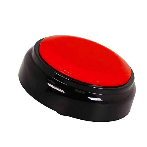 Voice Recording Button Easy Button Record 30 Seconds Talking Message Funny Office Gift Battery Powered Recordable Sound Buttons