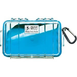 pelican products 1040-026-100pelican 1040 micro case (blue/clear)