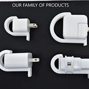 Lock Socket - Charger Lock - The Simplest Way to Lock Your Charger and Cord - Compatible with Factory provided iPhone Charger and Cord