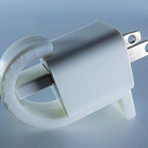 Lock Socket - Charger Lock - The Simplest Way to Lock Your Charger and Cord - Compatible with Factory provided iPhone Charger and Cord