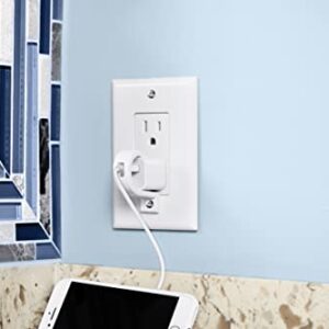 Lock Socket - Charger Lock - The Simplest Way to Lock Your Charger and Cord - Compatible with Factory provided iPhone Charger and Cord