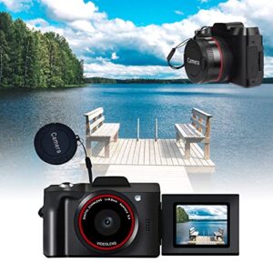 digital camera with hd flip screen 180° rotation, slr digital camera, 2.4 inch flip screen,16 times digital zoom, electronic anti-shake.