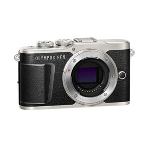 Olympus PEN E-PL9 Kit with 14-42mm EZ Lens, Camera Bag, and Memory Card (Onyx Black)