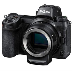 nikon z7 fx-format mirrorless camera body with mount adapter ftz (renewed)