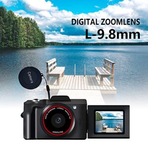 topliu Digital Camera with HD Flip Screen 180° Rotation, SLR Digital Camera, 2.4 Inch Flip Screen,16 Times Digital Zoom, Electronic Anti-Shake.