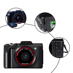 topliu Digital Camera with HD Flip Screen 180° Rotation, SLR Digital Camera, 2.4 Inch Flip Screen,16 Times Digital Zoom, Electronic Anti-Shake.