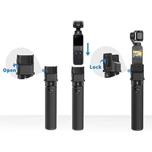 Smatree Portable Osmo Pocket 2 Battery Grip,Power Stick,5000mAh Extension Rod Power Bank Compatible with DJI Osmo Pocket 2 & DJI Osmo Pocket (Selfie Stick and External Battery Bank 2 in 1)