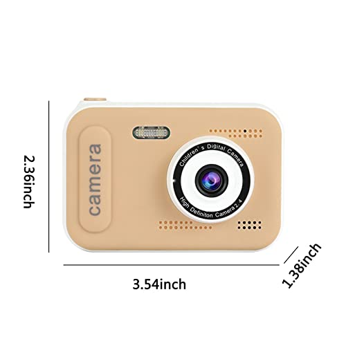 SLR Camera, 20 Megapixel HD Front and Rear Dual Camera Children's Camera Built-in Mic Supports 8X Digital Zoom Children's Gifts