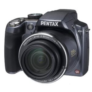 Pentax X90 12.1 MP Digital Camera with 26x Super-Telephoto Triple Shake Stabilized Zoom and 2.7-Inch LCD